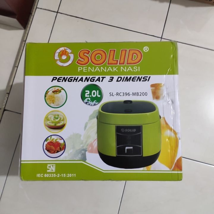 Rice Cooker solid/Penanak Nasi SOLID CLOVER 2 Liter | Lazada Indonesia