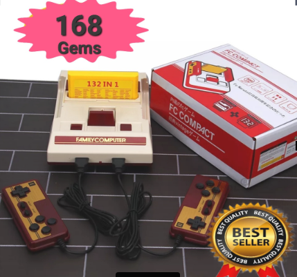 เครื่องเกมส์ เครื่องเล่นวีดีโอเกม ยุค90 FC famicom family 8 บิต Compact ...