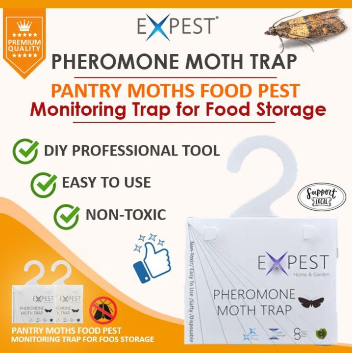 Food Pest Trap 2 packs Pantry Moth Trap: Indian Meal Moth ...
