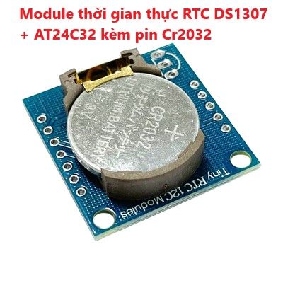 Module thời gian thực RTC DS1307 + AT24C32 kèm pin Cr2032 | Lazada.vn