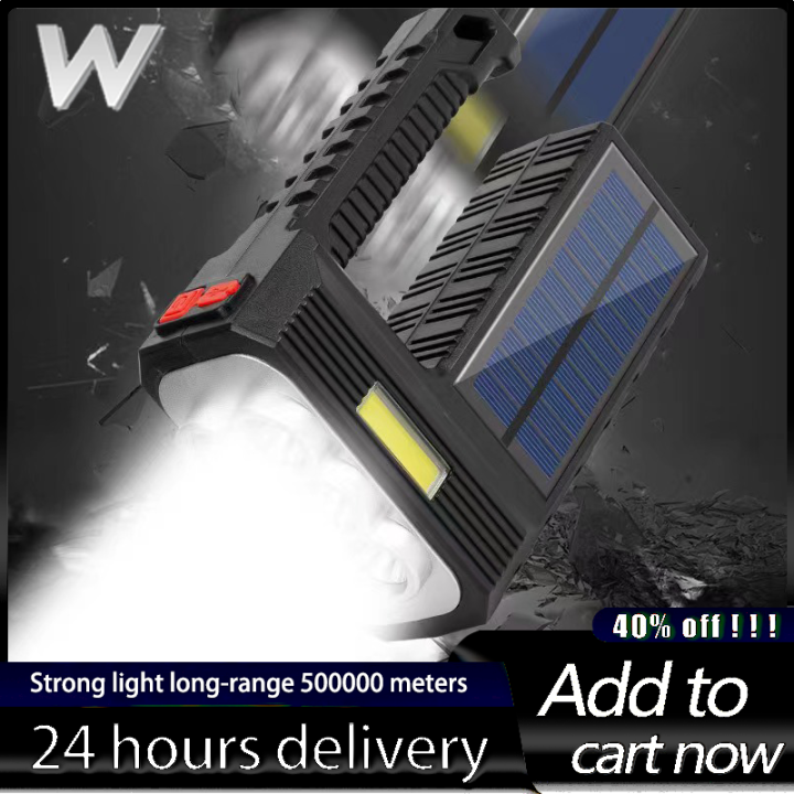 【COD】[Strong light long-range 500000 meters] flashlight rechargeable ...