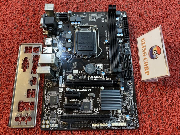 LGA1150 MAINBOARD GIGABYTE RAM 2 SLOT mATX - หลายรุ่น / H81M / B85M ...