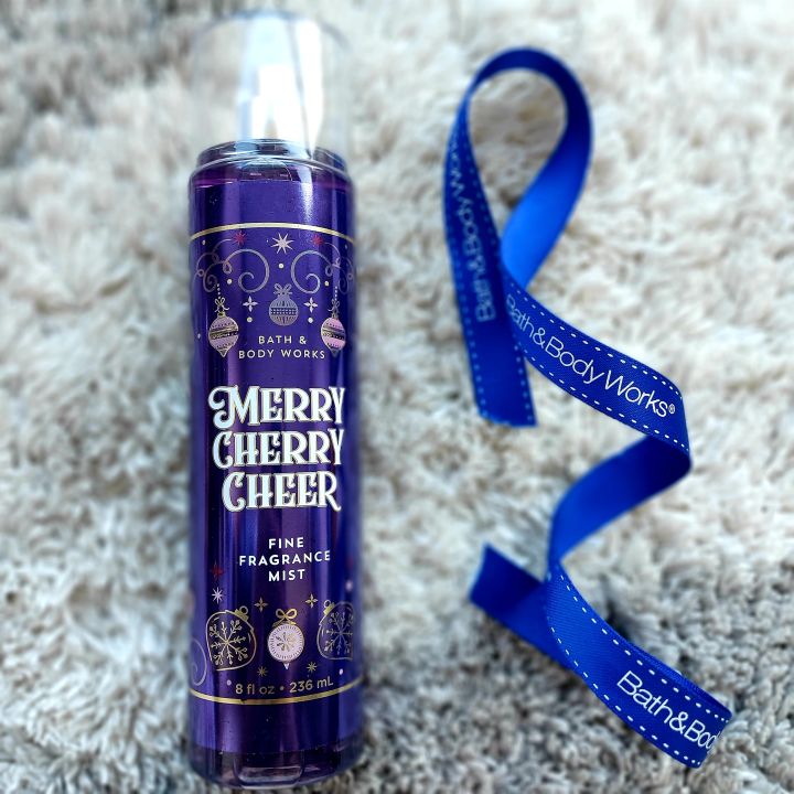 Original Bath & Body Works USA Merry Cherry Cheer Fine Fragrance Mist ...