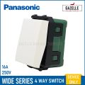 Panasonic Wide Series 4 Way Switch - 1, 2, 3 Gang or Device Only ...