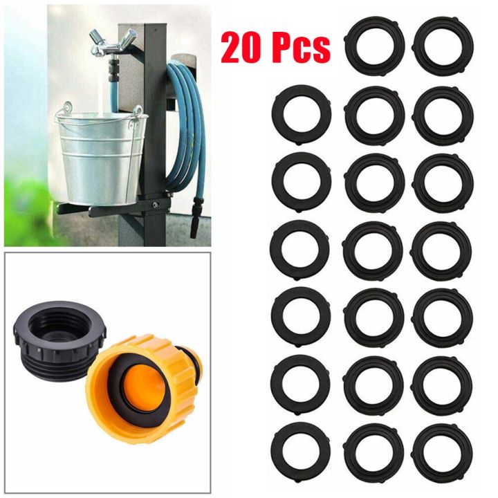 【LALA】 Pack of 20 Rubber Hose Pipe Washers with Tabs for 3 4 Inch ...