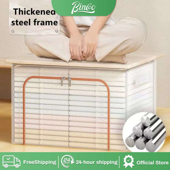 Transparent Foldable Storage Box Waterproof and moisture-proof Large ...