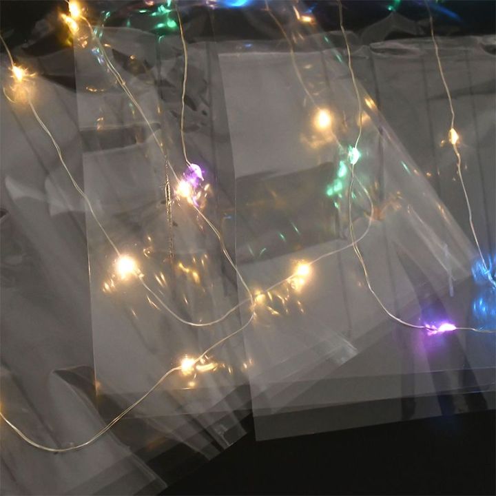 60*60cm Luminous LED Wrapping Clear Paper for Gift Packaging | Lazada PH