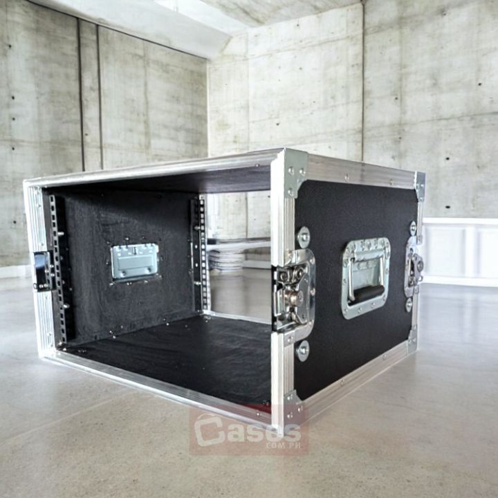 GO-CASE 6U Flight Case rackmount transport case small or large sizes ...