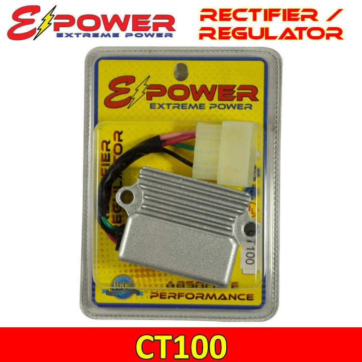 E-POWER Motorcycle Rectifier / Regulator for CT100 | Lazada PH