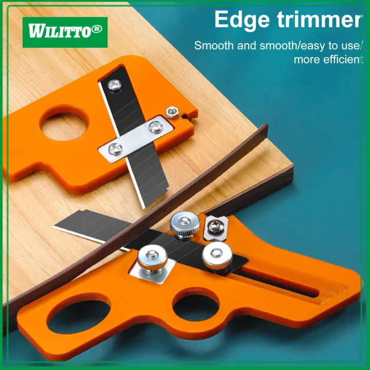 Edge Banding Trimmer Veneer Edge Cutter Tool with Blades Easy to Use ...