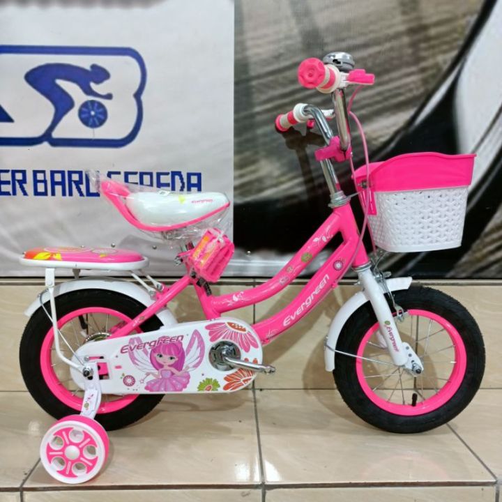 Sepeda Mini Anak Evergreen Daisy 12 Inch | Lazada Indonesia