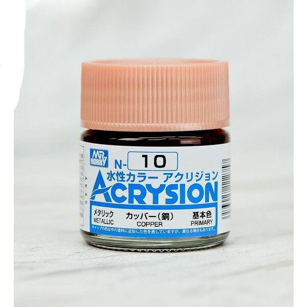 Mr.Hobby Mr.Acrysion Color N-10 COPPER 4973028112757 | Lazada.co.th