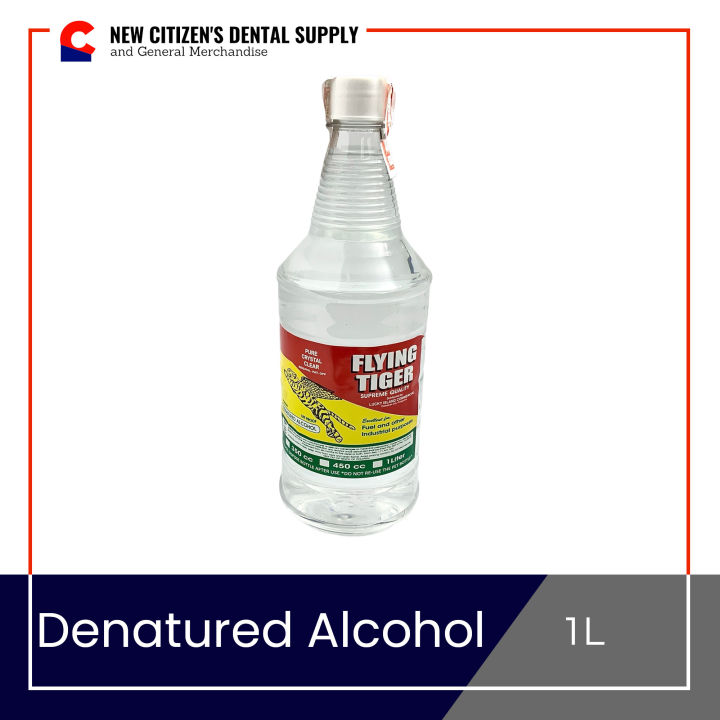 Flying Tiger Denatured Alcohol 1L | Lazada PH