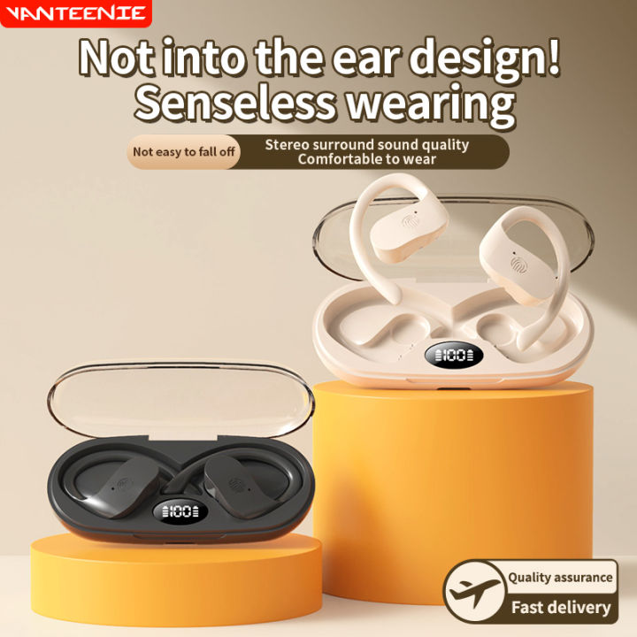 New 2023 Bluetooth Earphone Bone Conduction Headphone TWS Hand Free ...