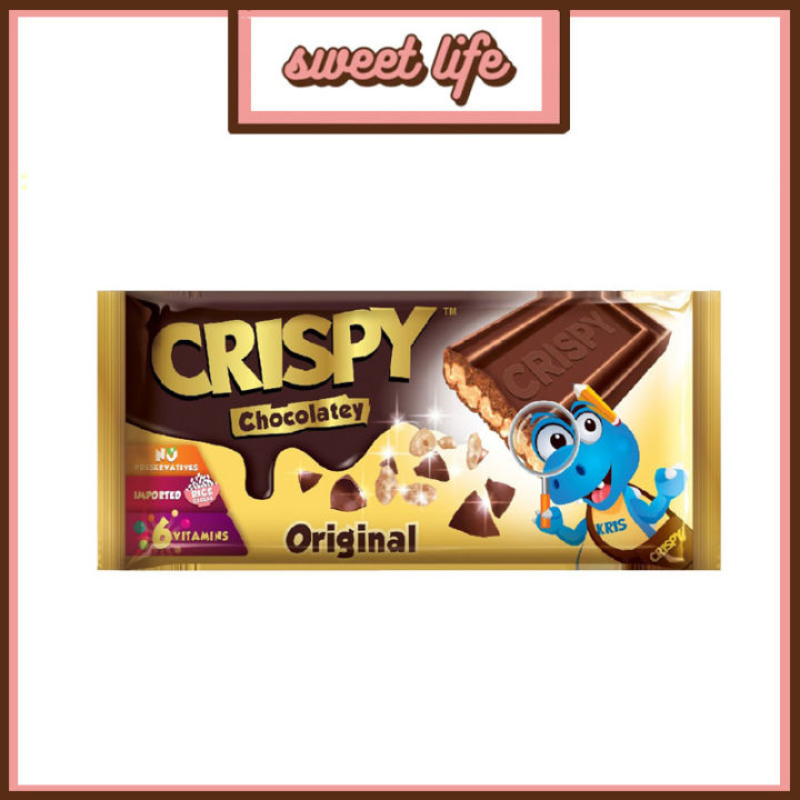 130G ORIGINAL CRISPY CHOCOLATEY CHOCOLATE BAR (yewf) | Lazada