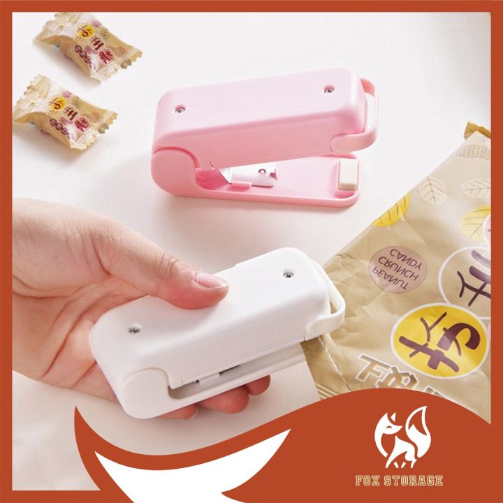 Mini Portable Sealing Machine Cute Heat Sealer Packing Plastic Bag Food ...