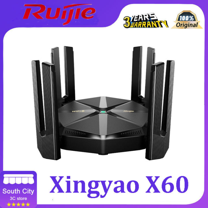 Ruijie Scorpion esports router Xingyao X60 NEW home WiFi6 Gigabit ...