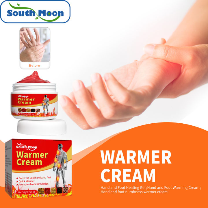 South Moon Hand and Foot Numb Warm Cream Limb Numbing Cream for Hand ...