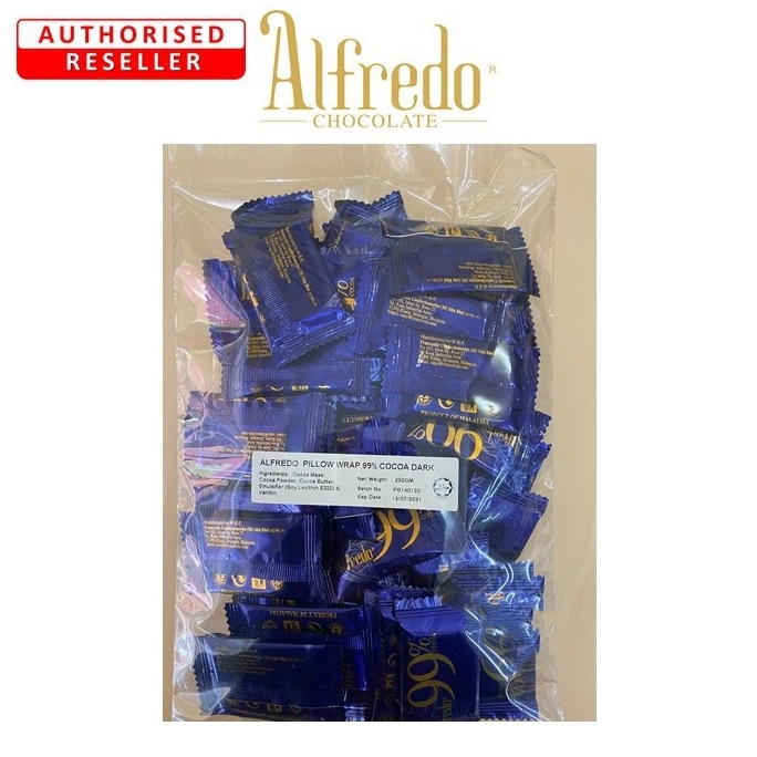 Alfredo 99% Cocoa Dark Chocolate 250g ⭐No sugar ⭐ Unsweetened ⭐Pure ...