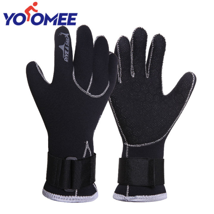 Yoomee 3MM Neoprene Scuba Dive Gloves Swim Gloves Snorkeling Equipment Anti Scratch Keep Warm ...
