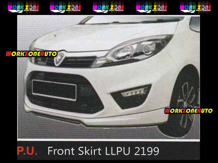 LLPU2199 Proton Iriz PU Front Skirt (OEM) Body kit Bodykit | Lazada