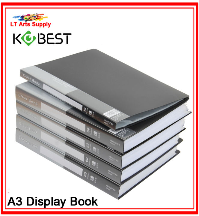 Presentation Display Book / Clear Book Non Refillable A3 size Color ...