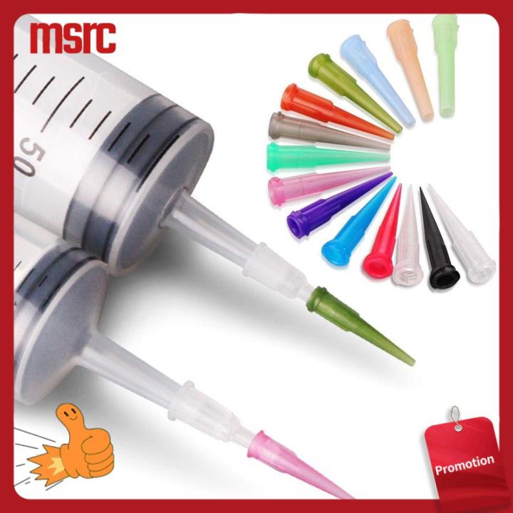 MSRC 100PCS 10G-30G Durable Plastic Anticorrosive Glueing Tapered Tips ...