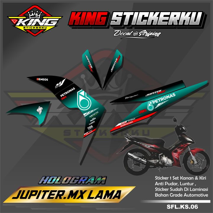Sticker Striping Jupiter Mx Lama/Old - Striping Motor Jupiter Mx Lama ...