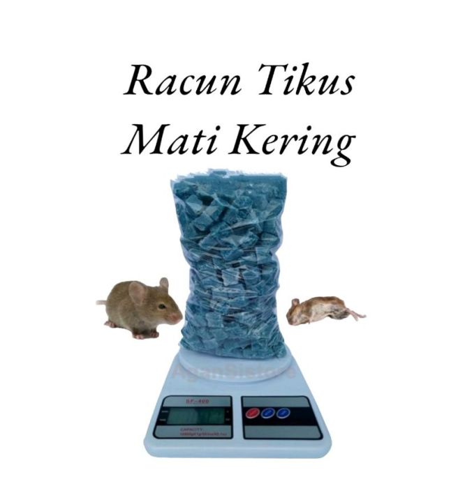 Racun tikus super ampuh mati kering siap pakai klerat 0,005 super ampuh ...
