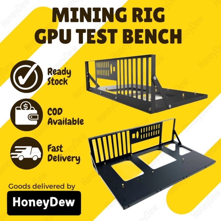 ATX/MATX?ITX Test Bench Mining Rig GPU CPU Motherboard Memory PSU ...
