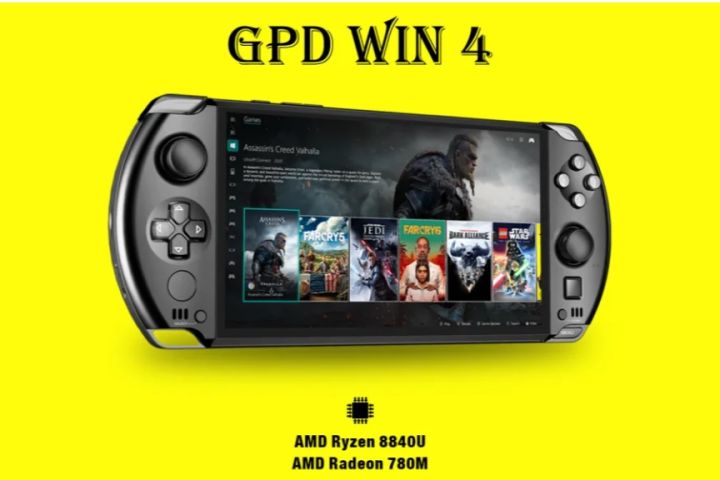 GPD WIN 4 PRO 2025 PSP Design 6" 1080P 368PPI Ai9 HX370 RDNA3.5 890M ...