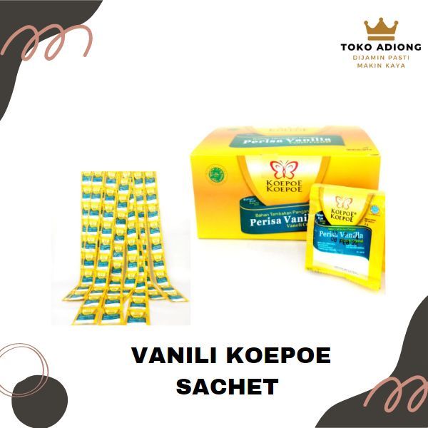 VANILI KOEPOE SACHET - vanili sachet koepoe ISI 10 SACHET | Lazada ...