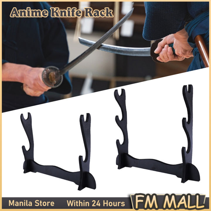3 Tier Anime Knife Rack DIY Katana Stand Plastic Game Weapon Display ...
