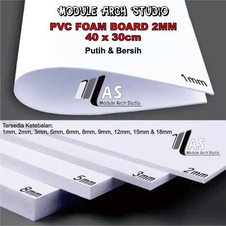 PVC Foam Board 2mm Ukuran 40x30cm | Lazada Indonesia