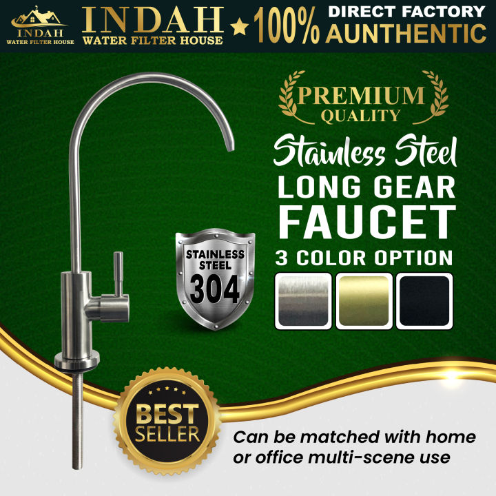 Stainless Steel SUS304 Water Filter Faucet / Water Filter Water Tap for ...