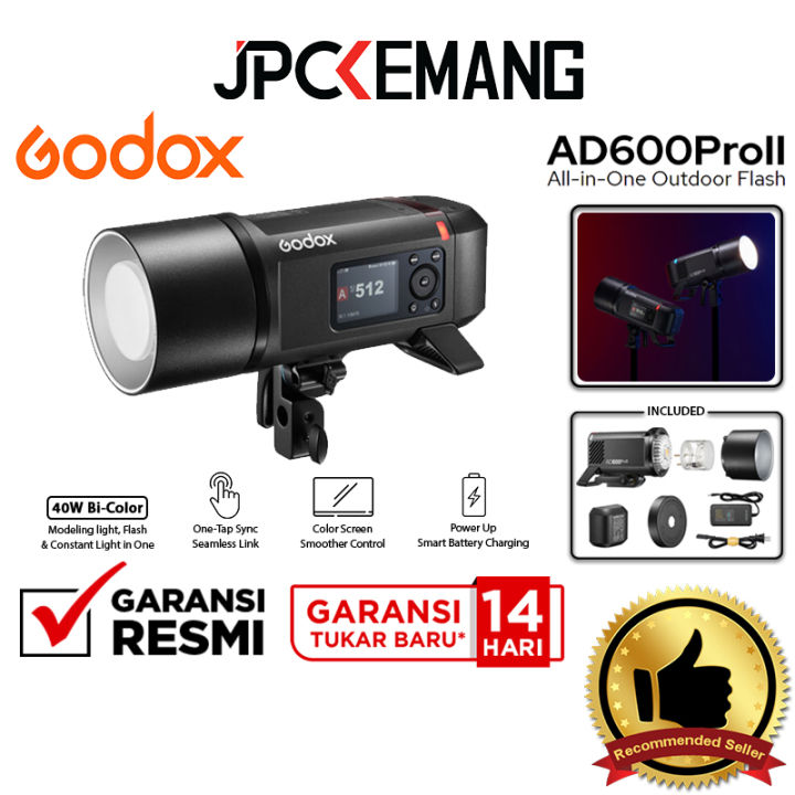 Godox AD600Pro II LED Outdoor Flash Lighting Studio AD600ProII AD ...