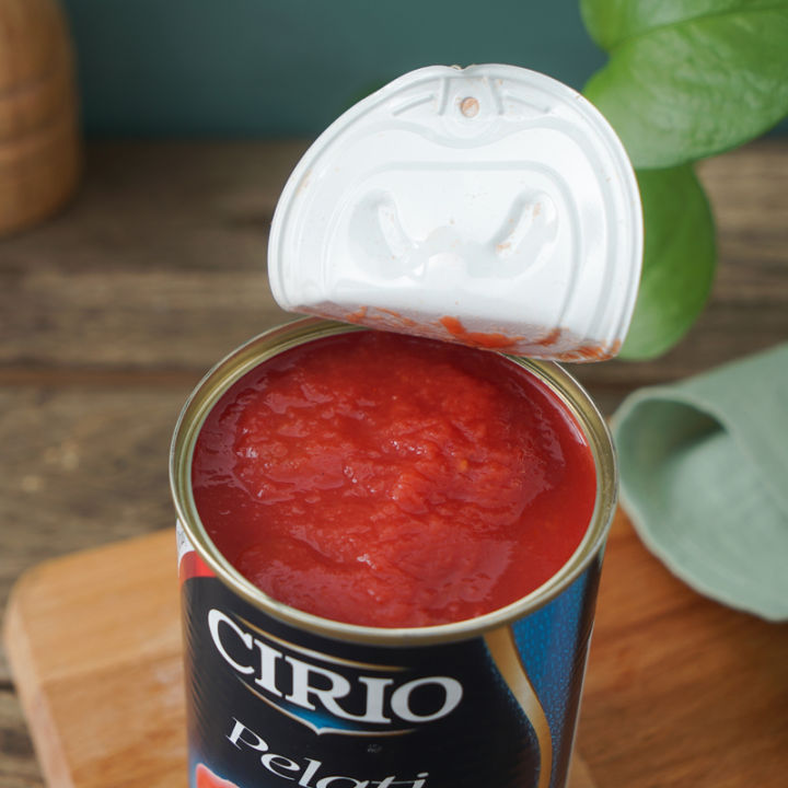 CIRIO tomato-Italian peeled tomato can 400g whole Pelati pasta pizza ...