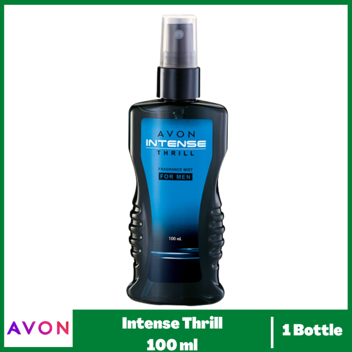 AVON Intense Thrill Fragrance Mist for men 100 ml ( 1 BOTTLE ) | Lazada PH