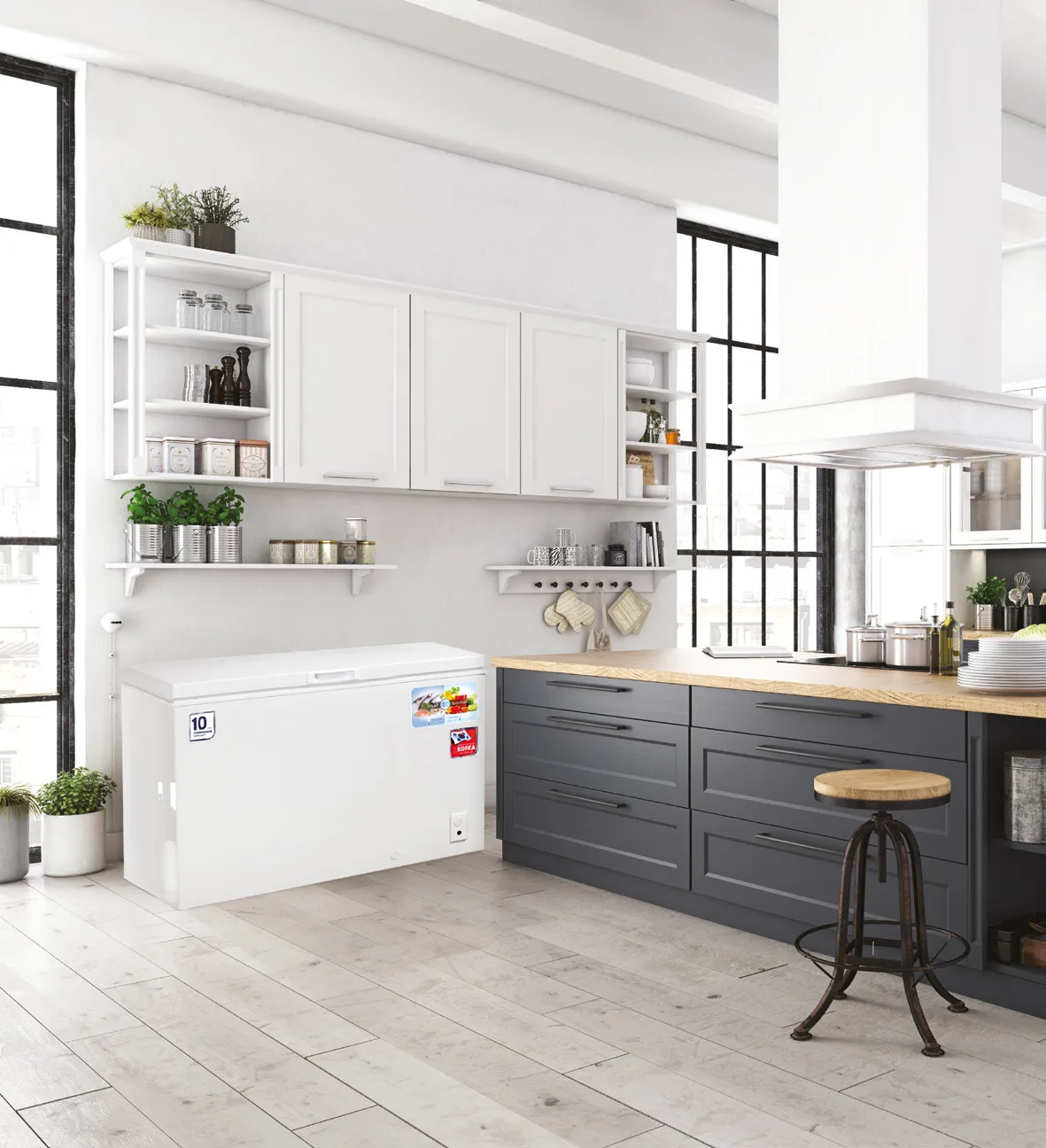 WINIA CHEST FREEZER 200L DCF-250DFL | Lazada