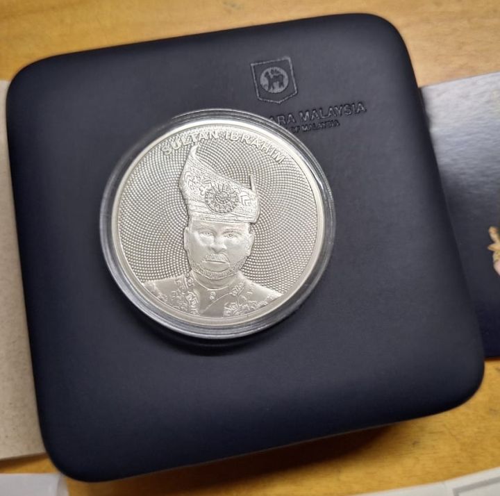 BU Proof Coin Serial Number 1210 - Malaysia Agong 2024 Single Silver ...