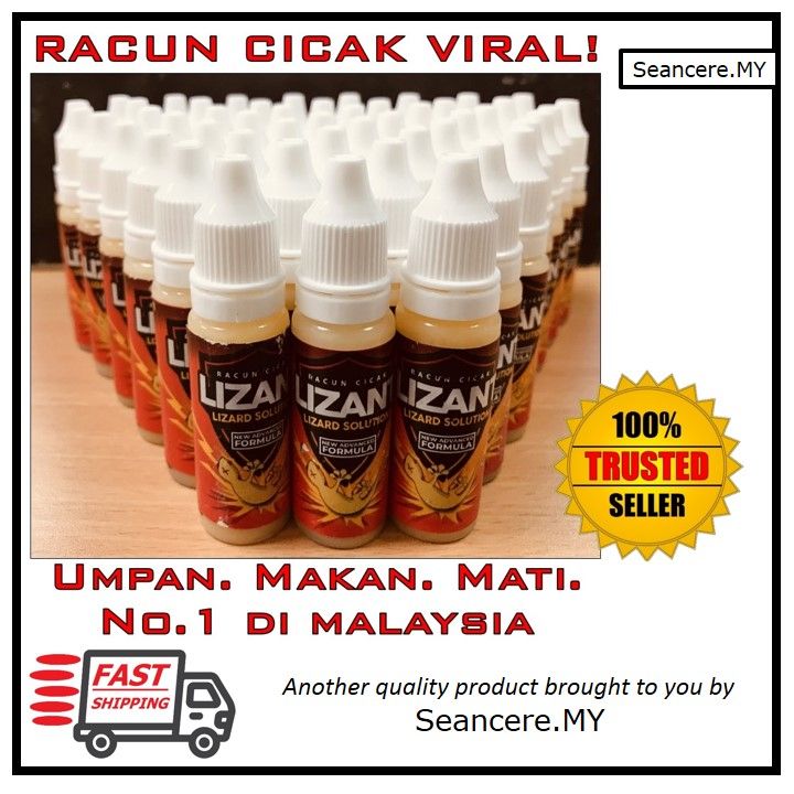 LizAnt Lizard Pest Control Solution [Racun Cicak] | Lazada