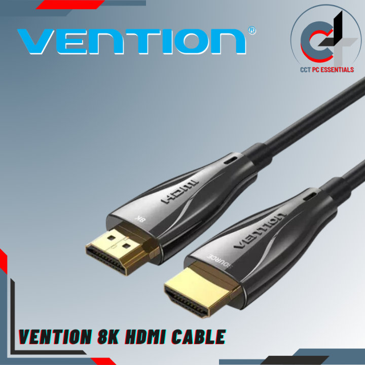 VENTION 8K HDMI Cable Color Black Gold-Plated HDMI A Male 2.1 Version ...