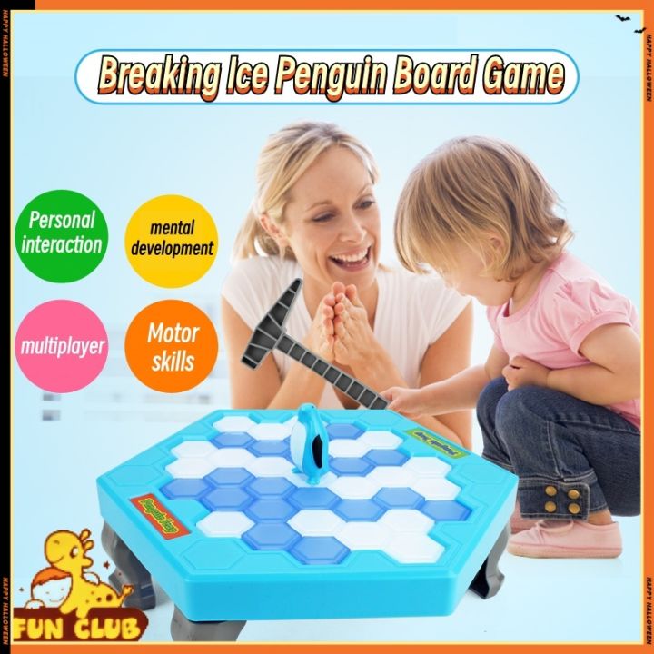 Save Penguin Trap Ice Block Breaker Trap Toys Funny Parent Children Kids Table Game Kids Adult ...