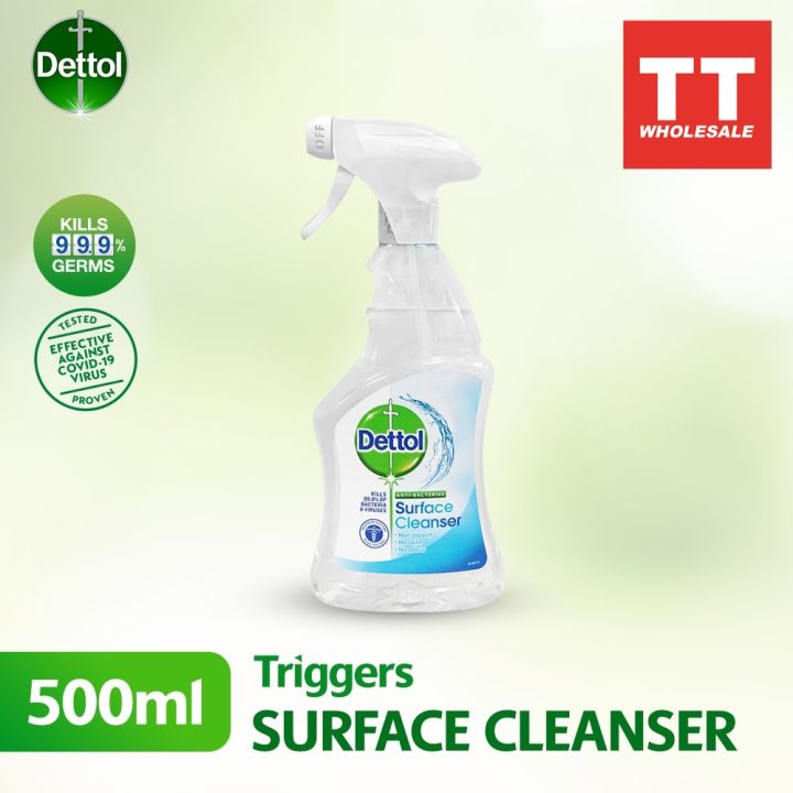 [New Arrival] Dettol Trigger Spray Surface Cleanser 500ml | Lazada