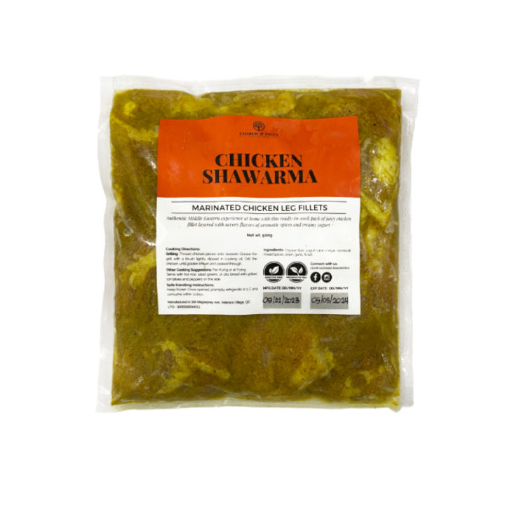 Charlie & Angus Chicken Shawarma (500g) | Lazada PH