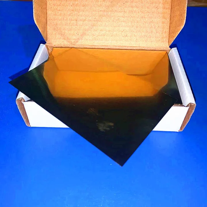 Electroplating experiment: 100 pieces of 0.2mm single-sided coated Hull ...