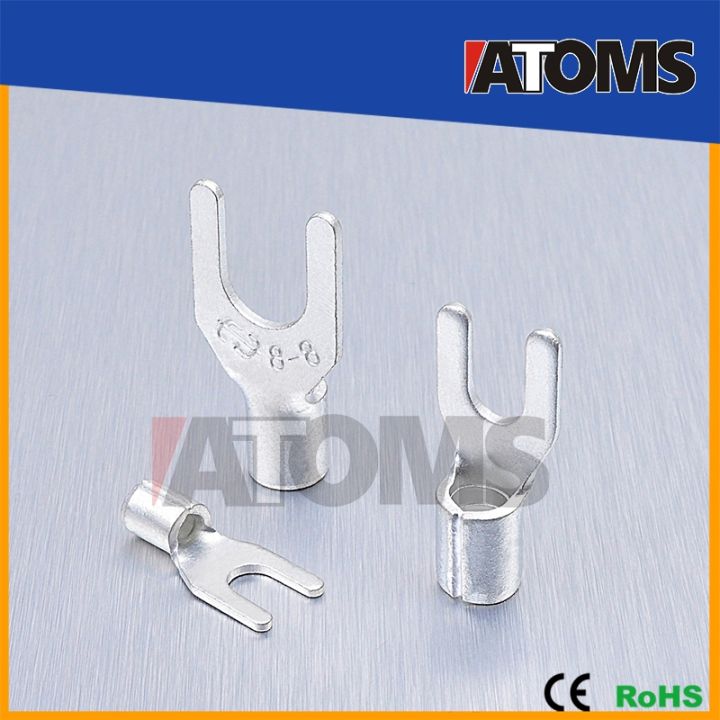 Non Insulated Spade Terminal Y Lug Copper Lug Fork Lug Terminal ...