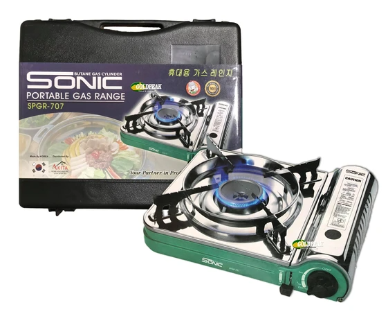 Sonic SPGR-707 Portable Stainless Gas Range / Gas Stove (Butane) •khm ...