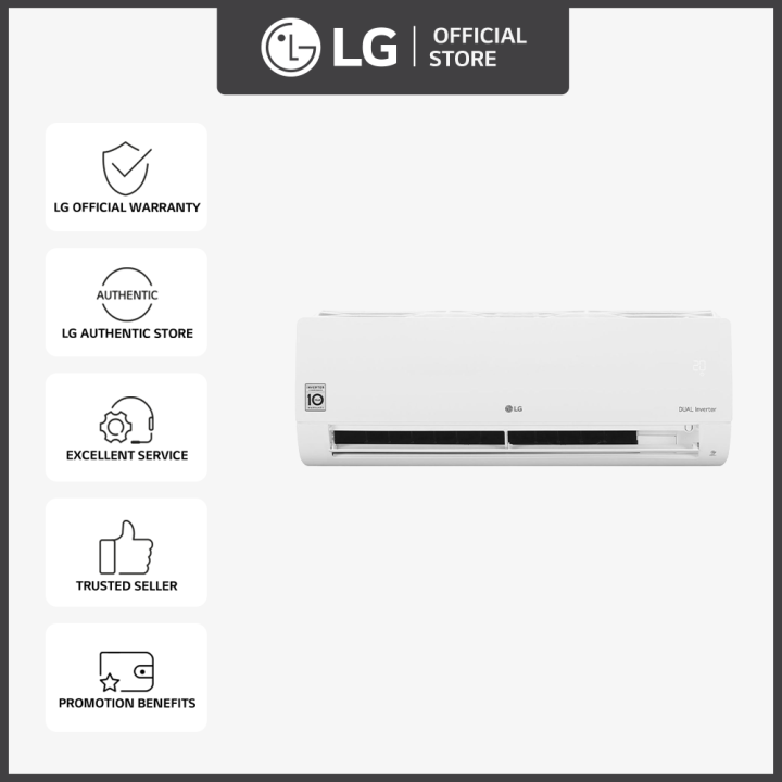 [WITH FREE INSTALLATION] LG 2.5 HP Split Type Aircon Dual Inverter ...