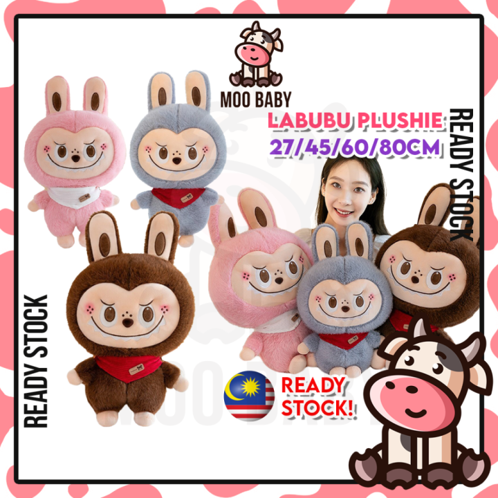 [100% Original] ⭐Moo Baby Labubu Plush Doll Big Labubu Doll Labubu ...